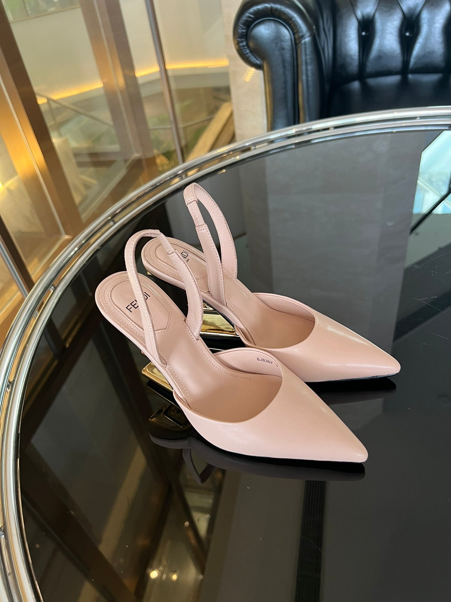 Fendi First Heel Slingback